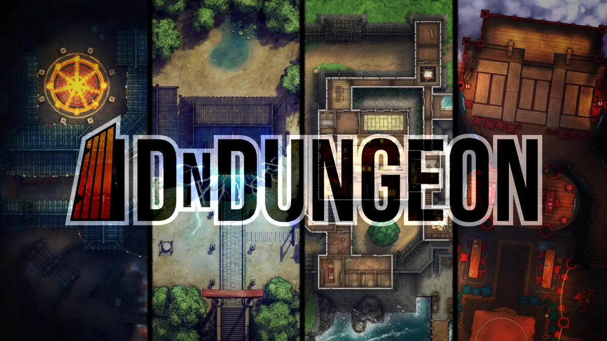 D&D maps & assets from DnDungeon